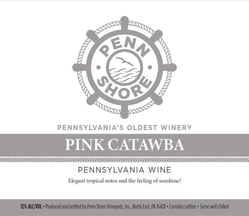 Pink Catawba | Penn Shore Winery & Vineyards